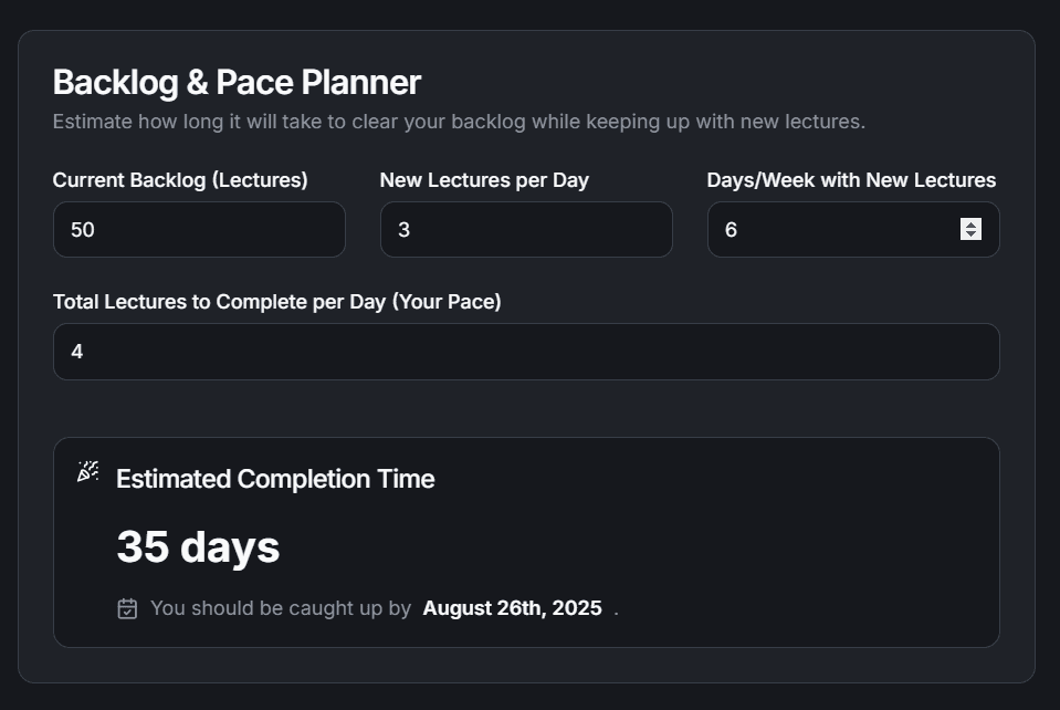 StudyTracker | Your Personal Study Planner & Progress Tracker